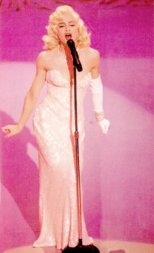 Madonna 1991 Oscars1 Cinema Sight By Wesley Lovell